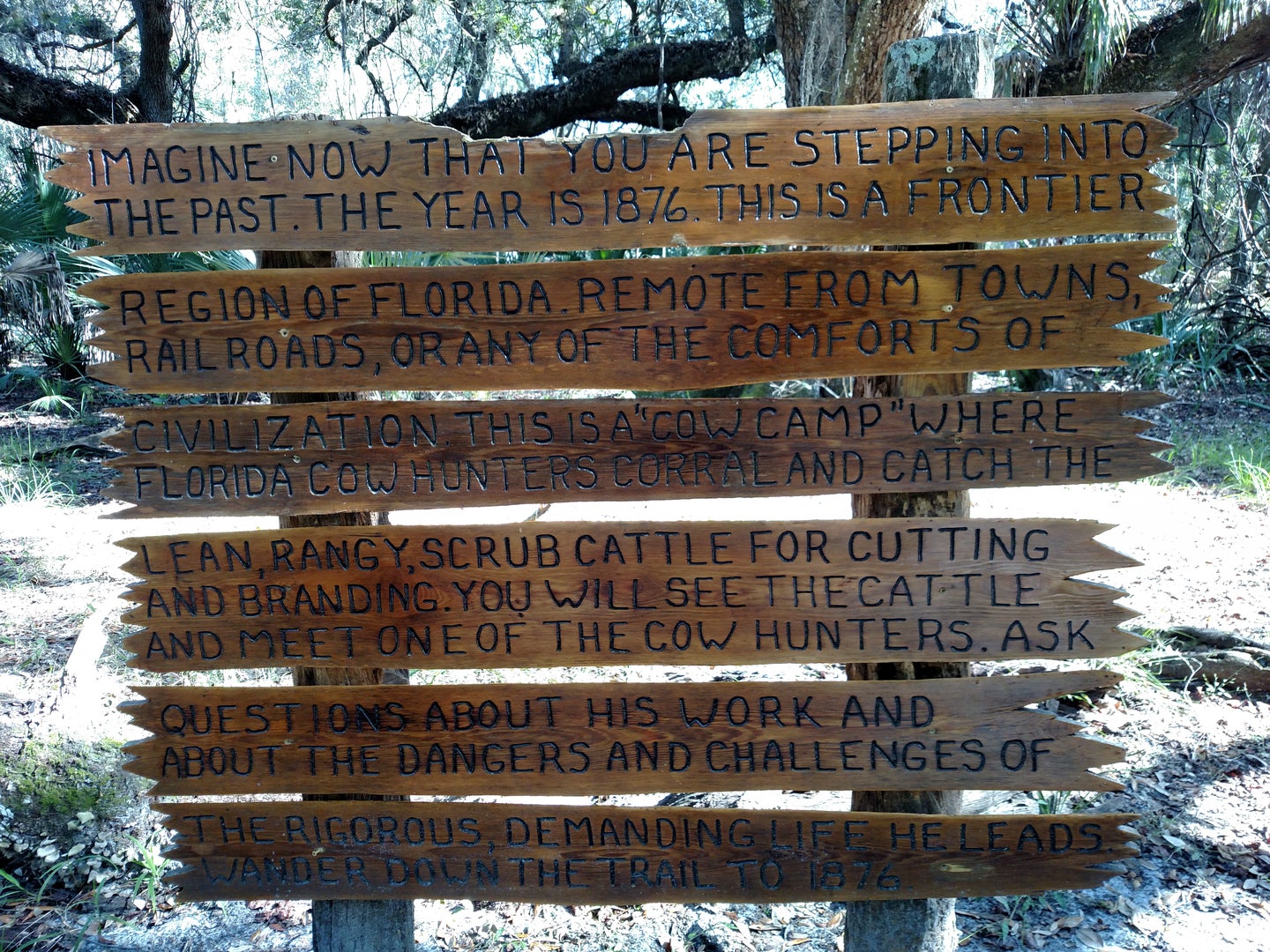 1876 Cow Camp Living History Reenactment | Florida State Parks