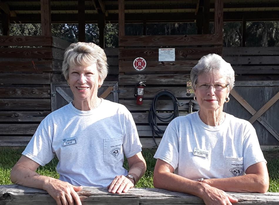 Volunteer Spotlight, Judy Spires & Carol Spelzhausen | Florida State Parks